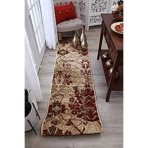 Modern Burgundy Rug Hallway Runners Cream Beige Area Rugs 2x7 Rug Clearance Contemporary Rugs Blue Cream Beige 2x8 Rug