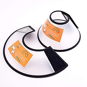 Himalayan Star Cat Dog Cone Collar pet Protective Cover , cat Dog Collars for After Surgery,to Prevent Pets from Licking Wounds (6# XS)