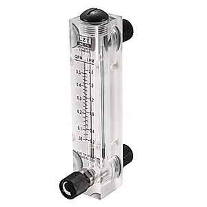 uxcell s14070200am8595 1/2" PT Thread 0.05-0.5GPM 0.2-2LMP Water Liquid Flow Meter Flowmeter