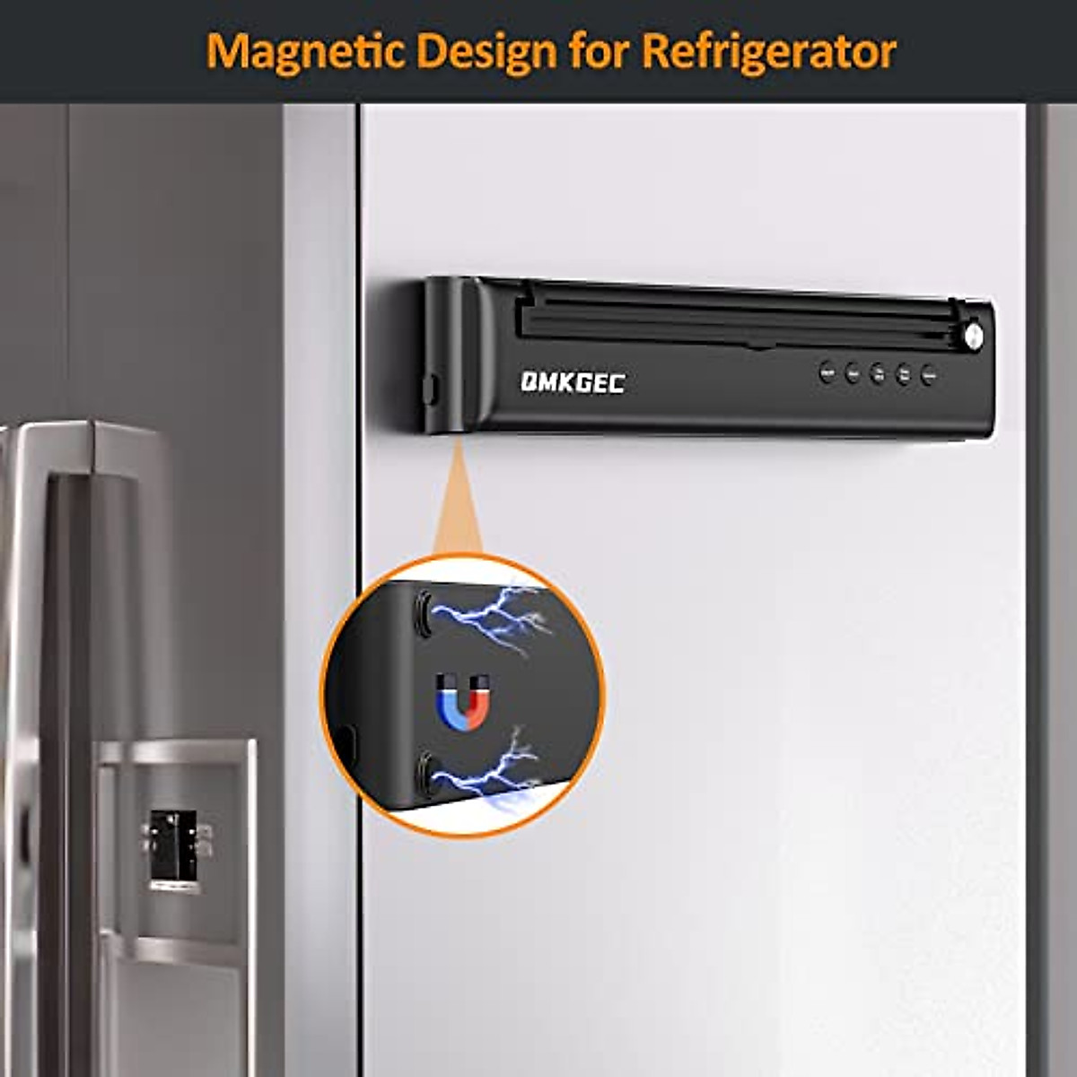 Vacuum Sealer Machine Food Saver Vacuum Sealer Machine with Cutter and 28 Bags, Automatic Air Sealing System for Food Fresh, Dry & Moist Modes, Compact & Magnetic Design for Seal a Meal