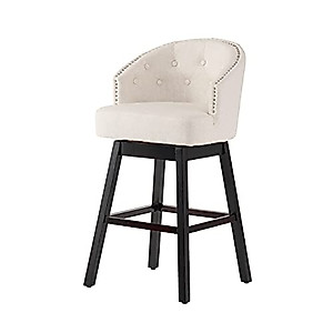 Christopher Knight Home Ogden Barstool, 2-Pcs Set, Beige