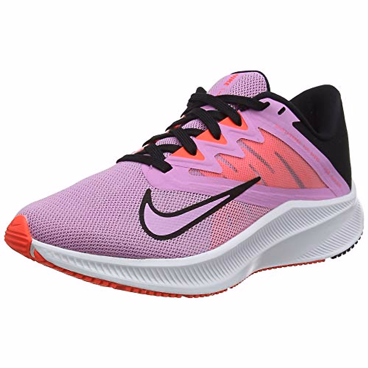Nike Women's Running Shoes, Beyond Pink Black Flash Crimson, 7.5
