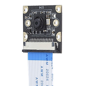 Zyyini Bindpo Camera Module, 8MP 77degree FOV Camera Surveillance Micro Cam CCTV Module with 4 Screw Holes for for AI Intelligent Recognition, Face Recognition (77 Degrees)