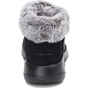 Skechers Women's On-The-Go Joy-Savvy Ankle Boot, Black/Grey, 10