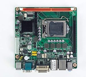 (DMC Taiwan) 1st Gen Intel® Core™ i7/i5/i3/Pentium® LGA1156 Mini-ITX with Q57, CRT/DVI, 2 COM, Dual GbE LAN, 8 USB 2.0, PCIe x16