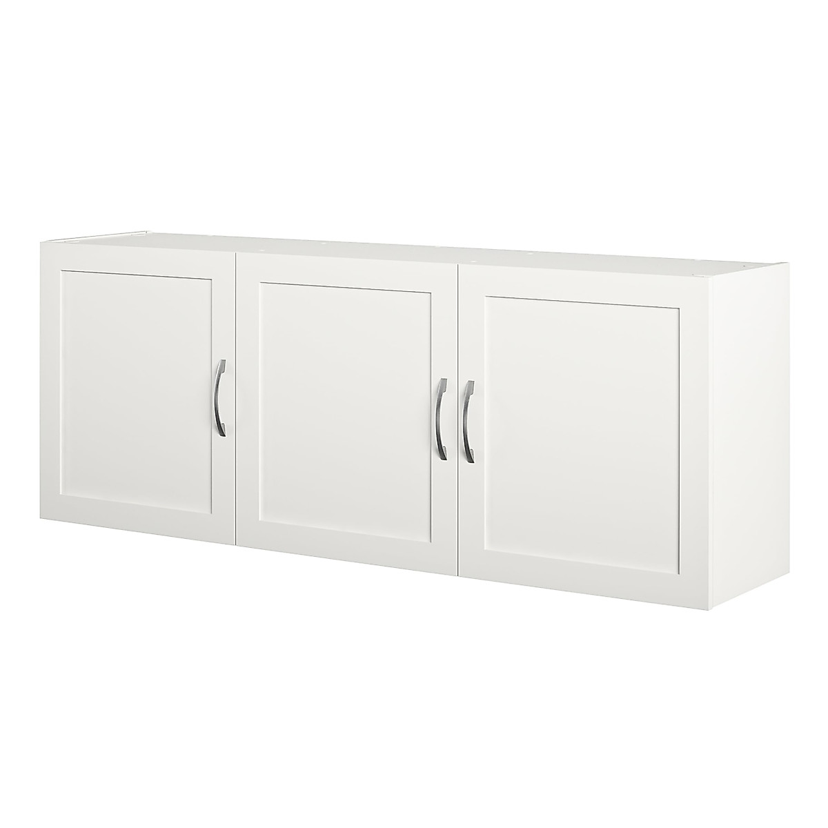 Systembuild Evolution Lory Framed 54" Wall Cabinet in White