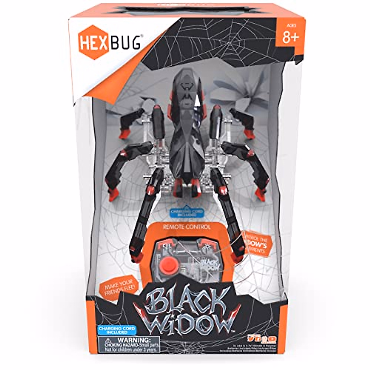 HEXBUG Black Widow, Robotic Toy Spider