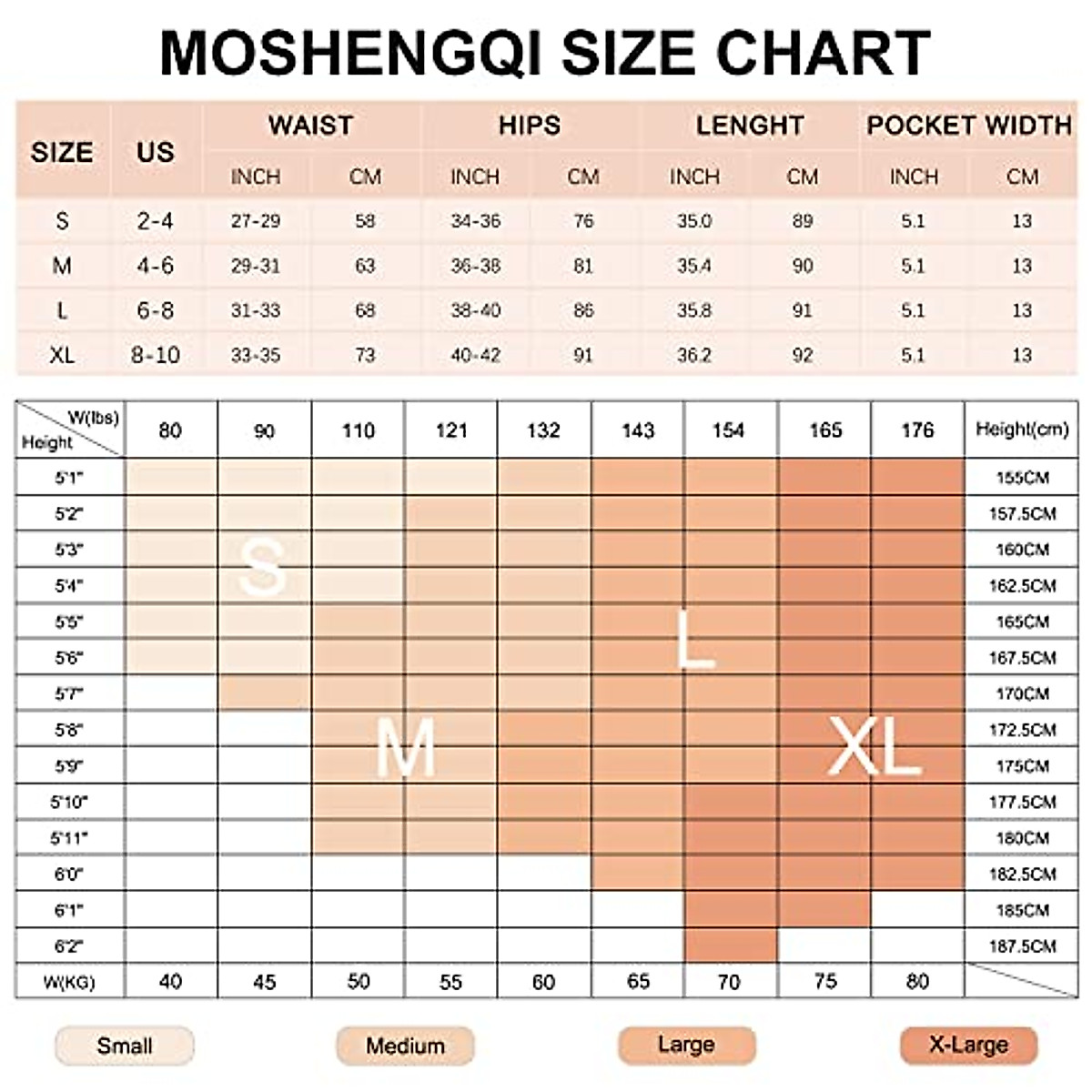 MOSHENGQI Womens High Waisted Seamless Ribbed Leggings Soft Slimming Yoga Pants(M,277-Black)