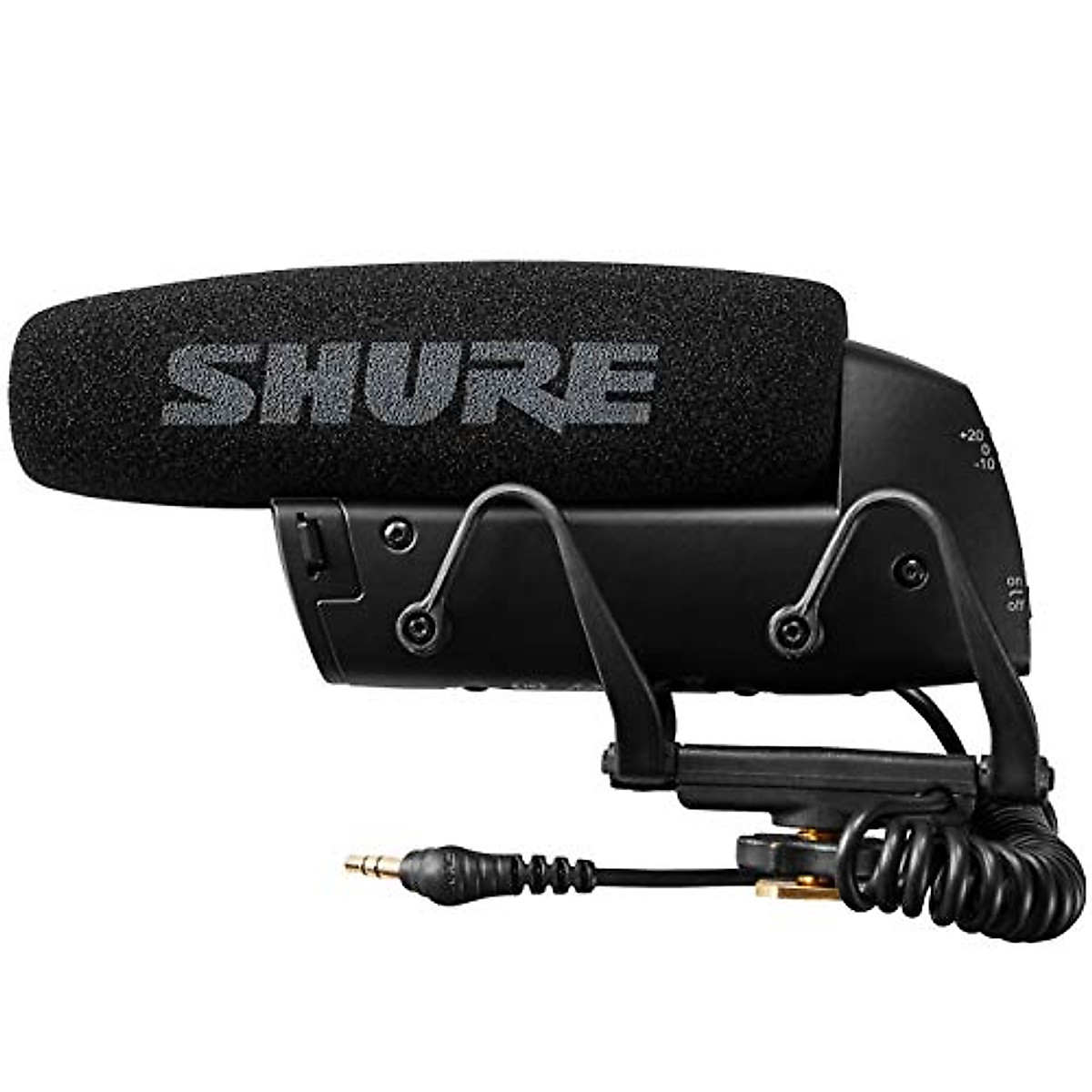 Shure VP83 LensHopper Camera-Mounted Condenser Shotgun Microphone for use with DSLR Cameras and HD Camcorders - Capture Detailed, High Definition Audio with Full Low-end Response