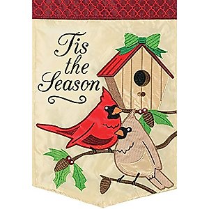 US Flag Store 55322 Carson Garden Flag, Brown, Red, Green