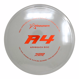 Prodigy Disc 400 A4 Approach Disc | Slightly Overstable Disc Golf Approach Disc | Great Grip in All Conditions | Perfect for Short Approach Shots | (Colors May Vary) (170-174g)