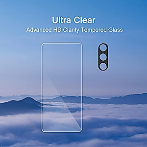 Ailun Glass Screen Protector for Galaxy S23 [6.1 Inch] 3Pack + 3Pack Camera Lens Tempered Glass Fingerprint Unlock Compatible 0.25mm Ultra Clear Anti-Scratch Case Friendly [Not For S23 Ultra]