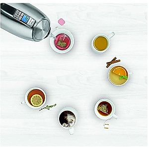 Cuisinart CPK-20FR 1.7L Digital PerfecTemp Cordless Electric Kettle Silver - Certified Refurbished