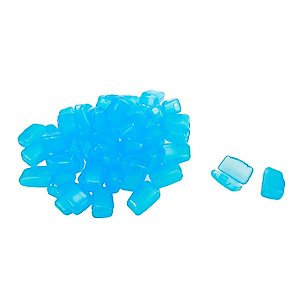 Dahszhi 50Pcs Toothbrush Cap Covers Toothbrush Head Protector Case for Travel or Home,Blue