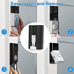 S7 Replacement 2 Packs 6040mAh Battery Compatible with Ring-Video Doorbell 2/3/4, Video Doorbell 3 Plus, Stick Up Cam Battery (2nd & 3rd Gen) and Spotlight Cam Battery