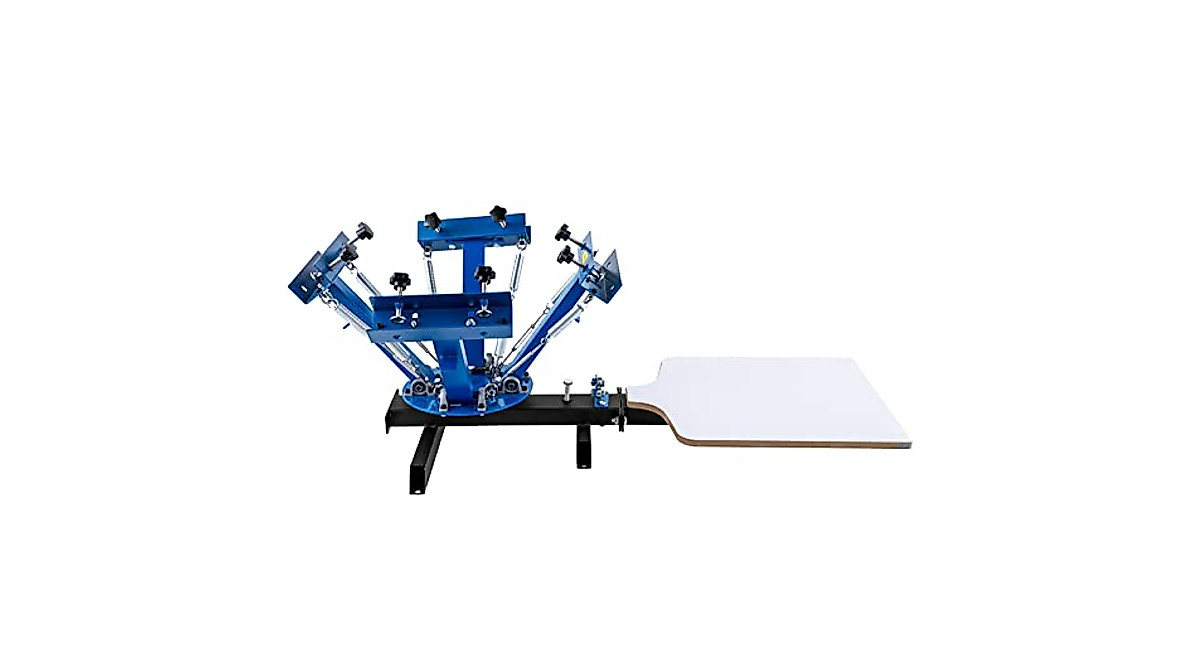 VEVOR 4 Color Screen Printing Machine for DIY T-Shirts