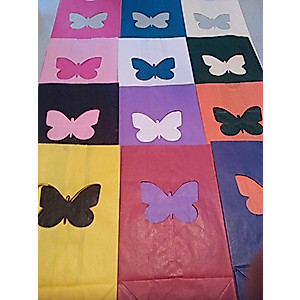 SS Lumies Luminary Bags - Butterfly Cut-Out - Pack of 10 (HOT Pink)