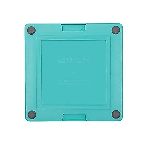 Lickimat Tuff, Heavy-Duty Playdate, Dog Slow Feeder Lick Mat, Boredom Anxiety Reducer; Perfect for Food, Treats, Yogurt, or Peanut Butter, Fun Alternative to a Slow Feed Dog Bowl, Turquoise