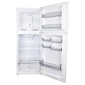 Danby DFF101B1WDB Large Capacity 10.1 Cubic Foot Ultimate Maintenance Free Apartment Size Refrigerator, White