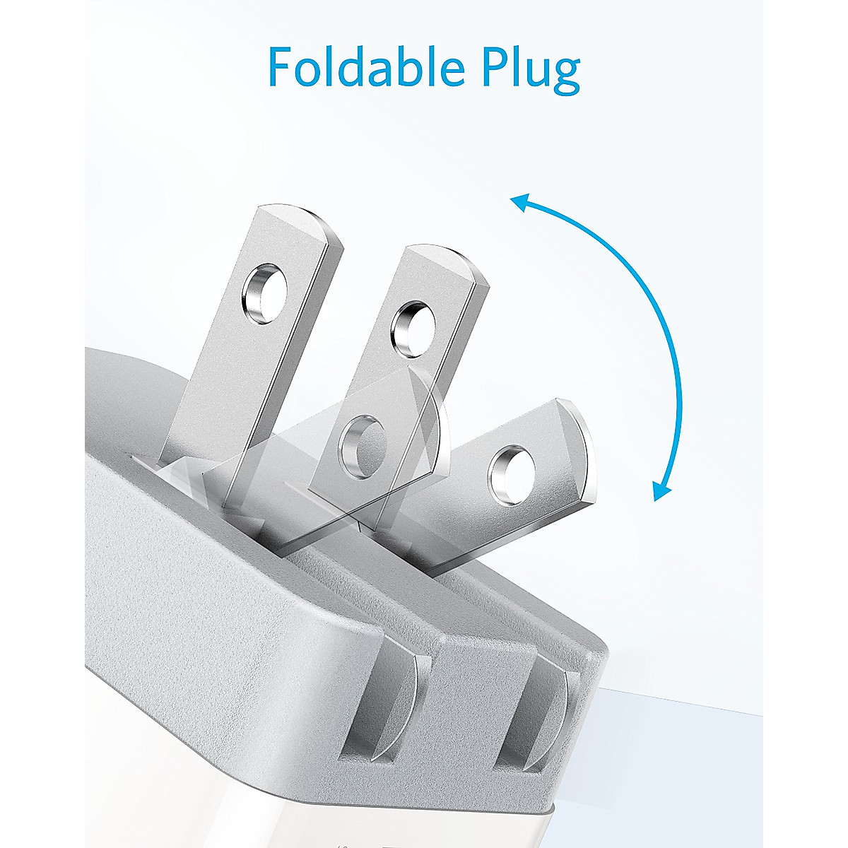 Quick Charge 3.0, Anker 18W 3Amp USB Wall Charger (Quick Charge 2.0 Compatible) PowerPort+ 1 for Galaxy S10/S9/S8/Edge/Plus, Note 8/7, LG G4, HTC One A9/M9, Nexus 9, iPhone, iPad and More