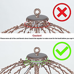 LIGHTSHARE 12IN 96LED Light Ball Yard Decoration Pathway Lights Sphere Light with Fold Flat Metal Frame Indoor Outdoor Waterproof Garden Lights