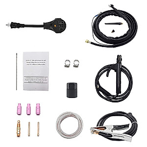 Tig Welder Machine+300A Welding Electrode Holder Clamp(Bundled goods)