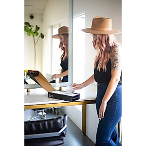 Framar 5x12 Star Struck Silver Embossed Pre Cut Aluminum Foil Sheets, Hair Foils For Highlighting - 500 Foil Sheets