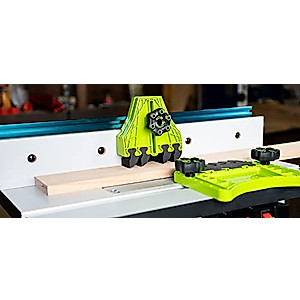 BOW Products FencePRO FP4 - Featherboard for Table Saws - EVA Feathers that Reduce Kickback - For Use on Fences for Table, Router or Band Saws - Woodworking Tools and Safety Accessories - Pack of 2