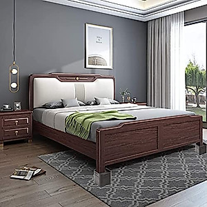 KJAOYU Bed Risers4pcs Stackable Furniture and Bed Risers Anti Slip Rubber Pad Lifts Up Riser for Sofa Bed Chair