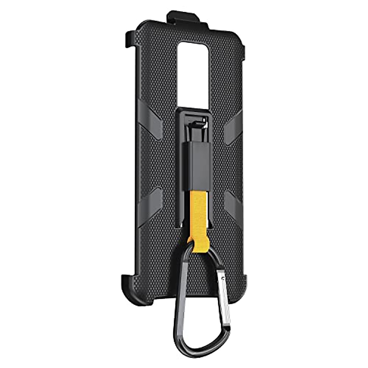 Ulefone Armor 17 Pro Multifunctional Phone Protective Case, Easy Attach, Shockproof, Back Clip & Carabiner Included (Black)