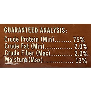 Pork Chomps Baked Pork Skin Dog Chews, 3-inch Chips, 12oz Bag