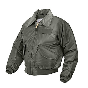 Rothco Cwu-45P Flight Jacket-Sage, Large
