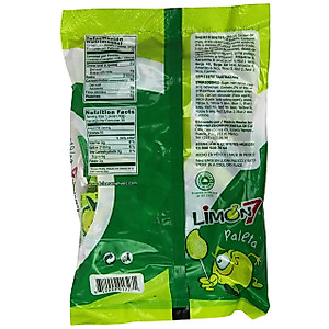 Limon 7 Paleta (Lollipop Covered with Lemon and Salt Powder