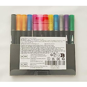 Shimmer Markers Outline Glitter Gel Pens: 12 Christmas Stocking Stuffers Teenage Tween Teen Girl Gifts Trendy Stuff Cute Arts Crafts Art Supplies Kids Ages 4 5 6 8 9 10 14 16 18 Year Old Outliner 2024