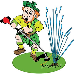 GRASSHOLE - Sprinkler Head Protection (10-Pack) Sprinkler Donut, Lawn Sprinkler Guard, Plastic Donuts for Sprinkler Heads