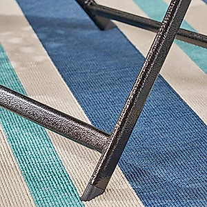 Christopher Knight Home El Paso PE / Iron Dining Chairs, 2-Pcs Set, Multibrown