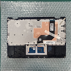 F-HONG ELECTRONIC CO LIMITED New Genuine Replacement for Lenovo Chromebook 100E 2nd Gen MTK Laptop Upper Case Palmrest Keyboard Touchpad Assembly Part 5CB0U26489 5CB0X55485, Black, 11.6 inch