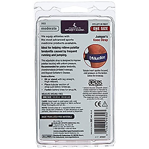 Mueller Jumper 's Knee Strap, Blue, One Size