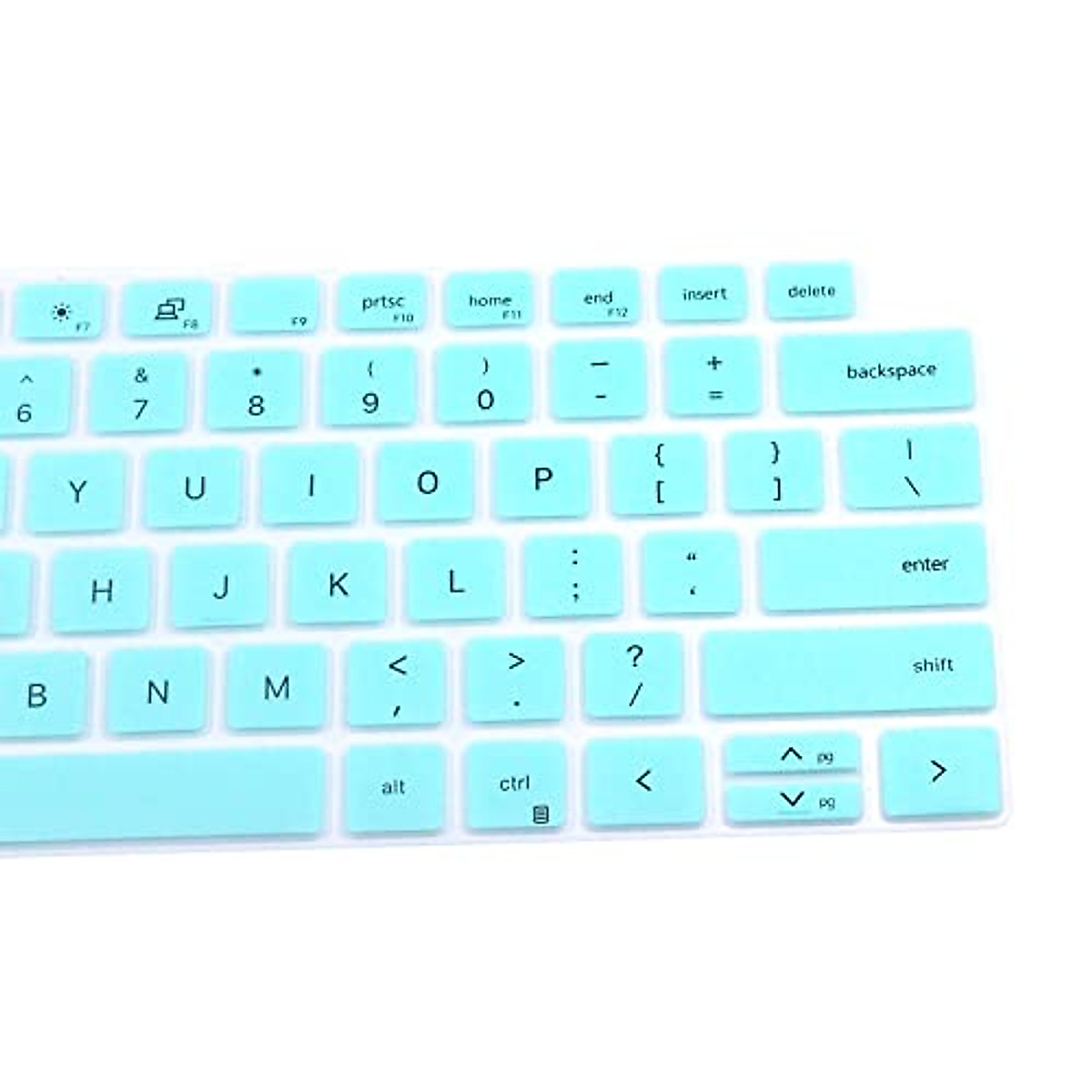 Keyboard Skin Cover Compatible for 14" Dell Inspiron 14 5410 5415 5418, Dell Inspiron 14 7415 2-in-1 Laptop, 14" Dell Latitude 3320 3420, 13.3" Dell Inspiron 13 5310 (NOT Fit Latitude 5410) (Mint)