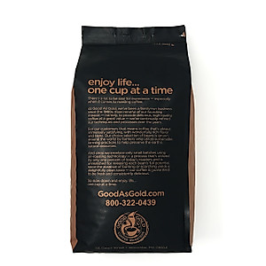 Tanzania Peaberry Coffee - Good As Gold Coffee Roasters - 5lb Whole Bean (Medium Roast)