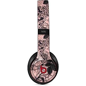 Skinit Decal Audio Skin Compatible with Beats Solo 3 Wireless - Officially Licensed Originally Designed Rose Quartz Floral Design