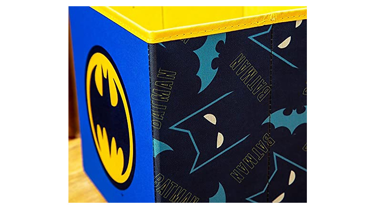 Batman Logo Storage Bin - Organize with Style