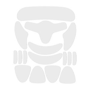 SUPSERSR Face & Forehead Wrinkle Patches,Silicone Face Patches for Wrinkles, Anti Frowns Smooth Eye & Mouth Wrinkle, Overnight Facial Patches Reduce Fine and Smile Line 256pcs