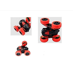 RC Cars Stunt Car Toy, Amicool 4WD 2.4Ghz Remote Control Car Double Sided Rotating Vehicles 360° Flips, Kids Toy Cars for Boys & Girls Birthday No Battery