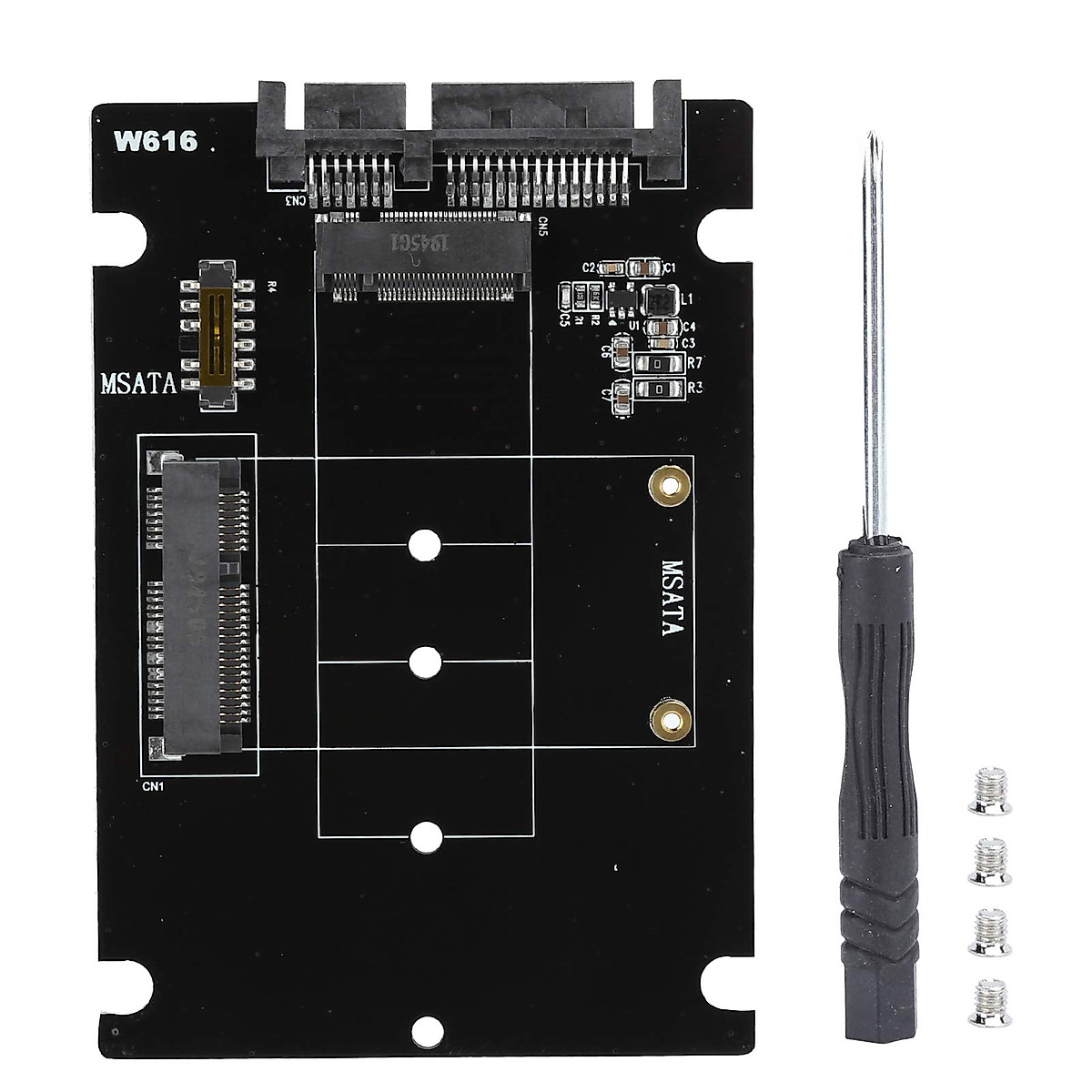 Qinlorgo Notebook Optical Drive 79.5mm MSATA/NGFF SSD/HDD Hard Drive PC for Notebook Office Home