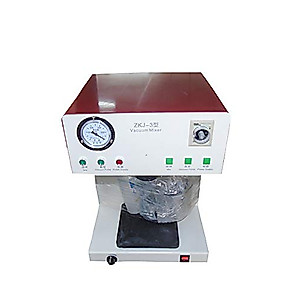 DDental Lab Digital Vacuum Mixer with Built-in Vacuum Pump Table Type Mixing Machine Blender