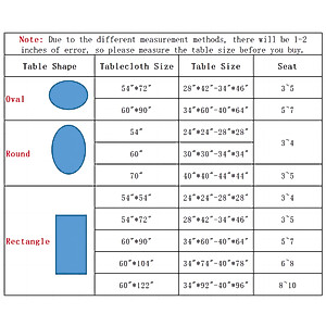 DurableDelights Clear Plastic Tablecloth Protector Round Table Transparent Cover Vinyl Table Cloth for Kitchen and Home Table 60" Round
