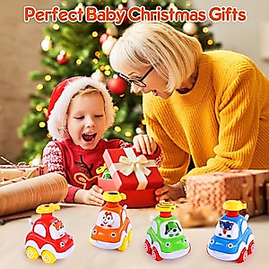Palmatte Cars Toys for 1 Year Old Boy Birthday Gift Press and Go Car for 2 Years Old Boy Cars for Toddlers 1-3 Baby Toys 12-18 Months Gifts for 1 2 3 Year Old Boy