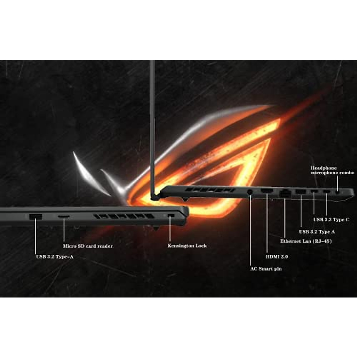 ASUS 2023 ROG Zephyrus 15.6" WQHD 165Hz Gaming Laptop, AMD Ryzen 9 6900HS, RGB Backlit Keyboard, NVIDIA GeForce RTX 3060 8G, Win 11 Pro, Gray, 32GB SnowBell USB Card, (32GB DDR5 | 2TB PCIe SSD)