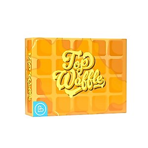 Lovemore Games Top Waffle Card Game - Beautifully Delicious Game for Kids, Teens, Adults, and Family Game Night - Great Gift for Ages 7+, 2-6 Players, 30-45 Minutes